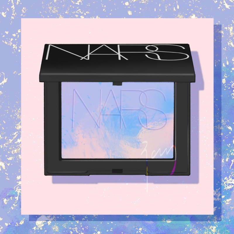 The new NARS Nebula Purple Powder limited White cake 10g oil control ...