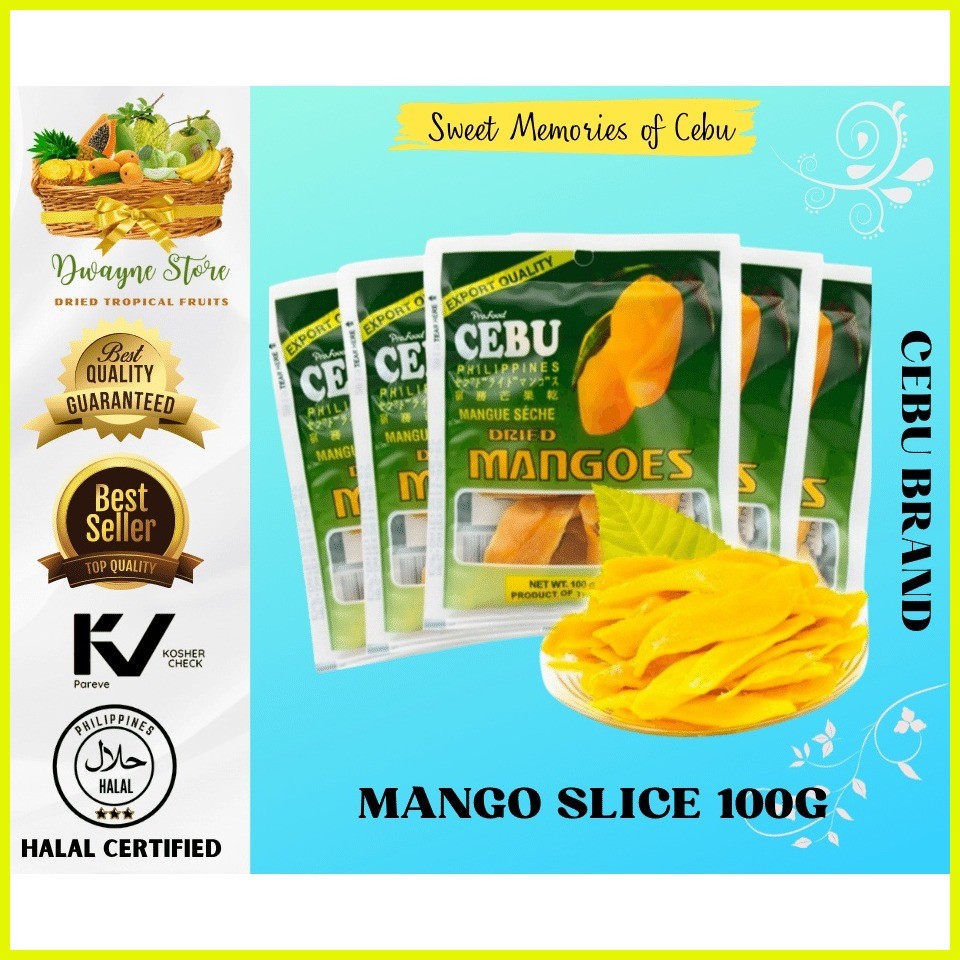☢ Dried Mango Slice 200g ( CEBU BRAND ) | Shopee Philippines