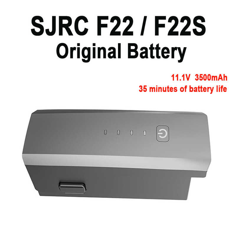 SJRC Original F22 S2 PRO+ 4K Drone Battery F22/F22S 11.1V 3500mAh ...