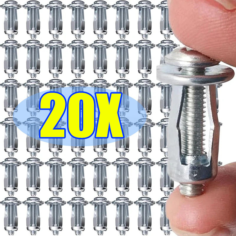 M4 M5 M6 Petal Shape Rivet Nut Screw Bolt Kit - Jack Nuts Screw ...