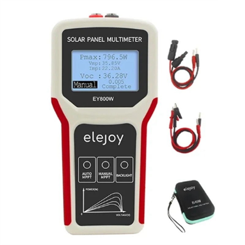 ELEJOY Ey800w Photovoltaic Multimeter Solar Panel MPPT Tester Voltage ...