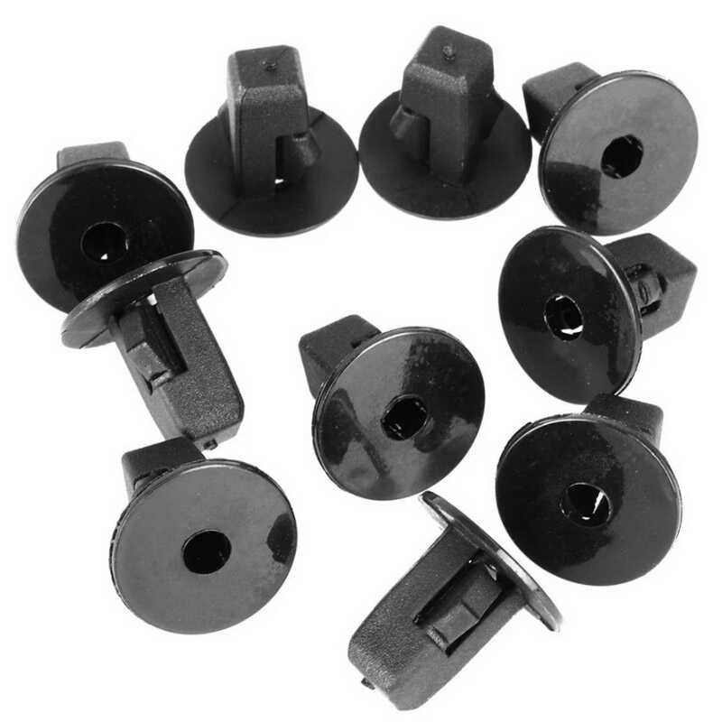 ZXH 50Pcs Car Fender Er Clips Screw Grommet Fastener Nylon 9Mm 90189 ...