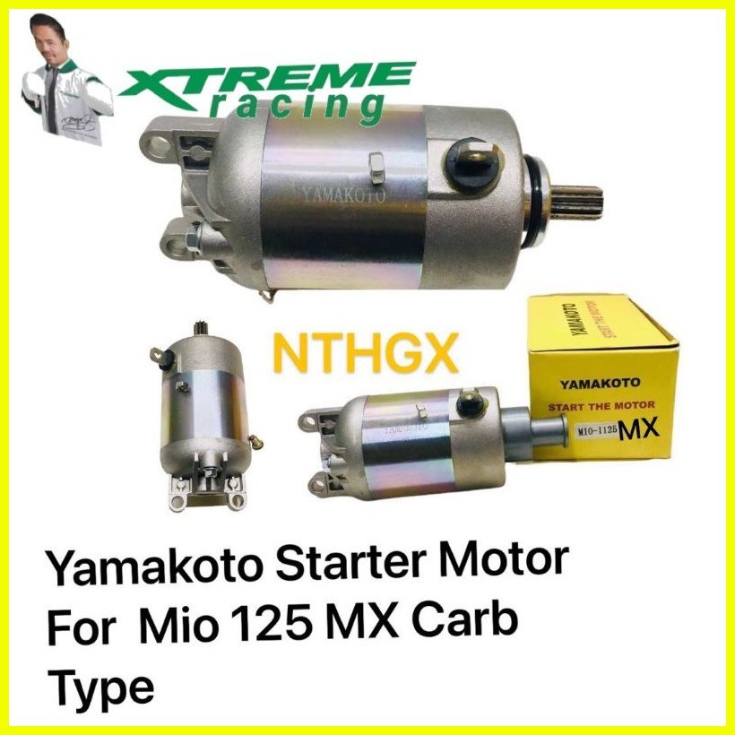 ۞ Yamakoto Starter Motor For Mio i 125 M3 Mio 125 MX Carb Mio Soul 115 ...