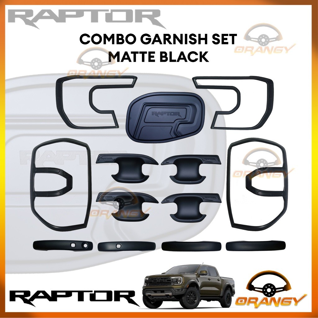 ☪ ♀ ♞,♘Ford Next-Gen Ranger RAPTOR 2023 to 2024 Garnish Combo Set Cover ...