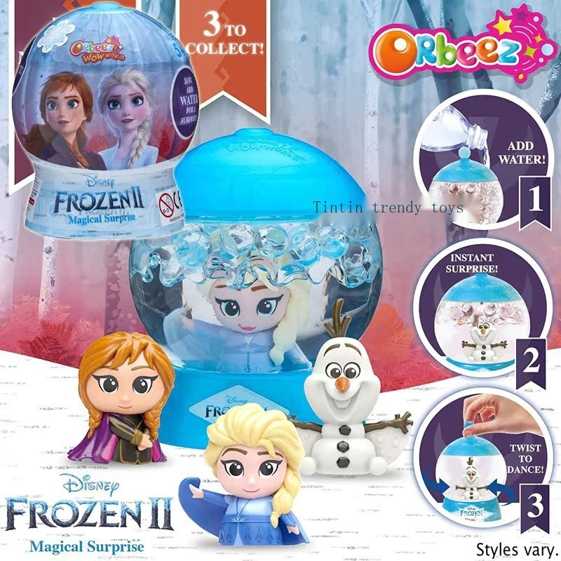 Magic Crystal Ball Surprise Frozen 2 Character Doll Blind Box Toy ...