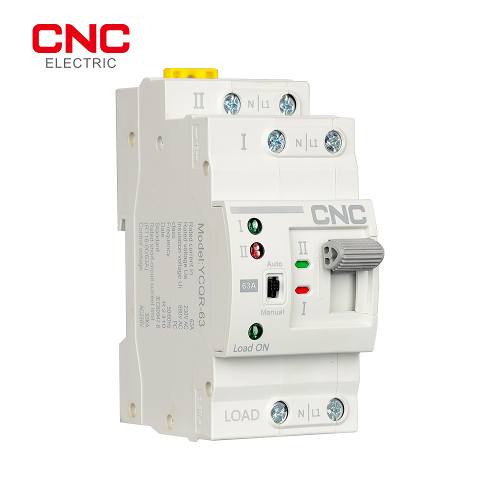 CNC Din Rail 2P 4P ATS Dual Automatic Transfer Switch Electrical ...