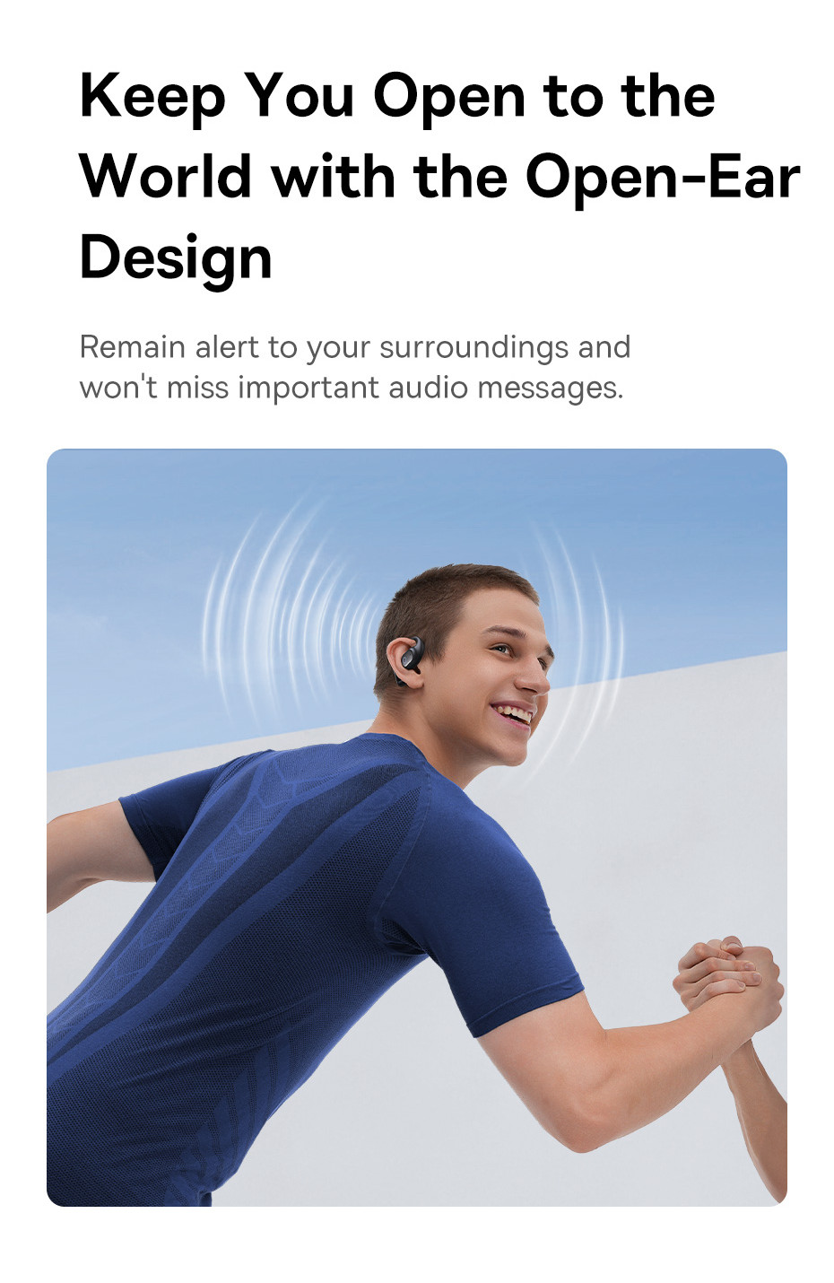 Baseus Eli 10i Fit Open-Ear TWS OWS Earbuds Bluetooth 5.4 Wireless ...