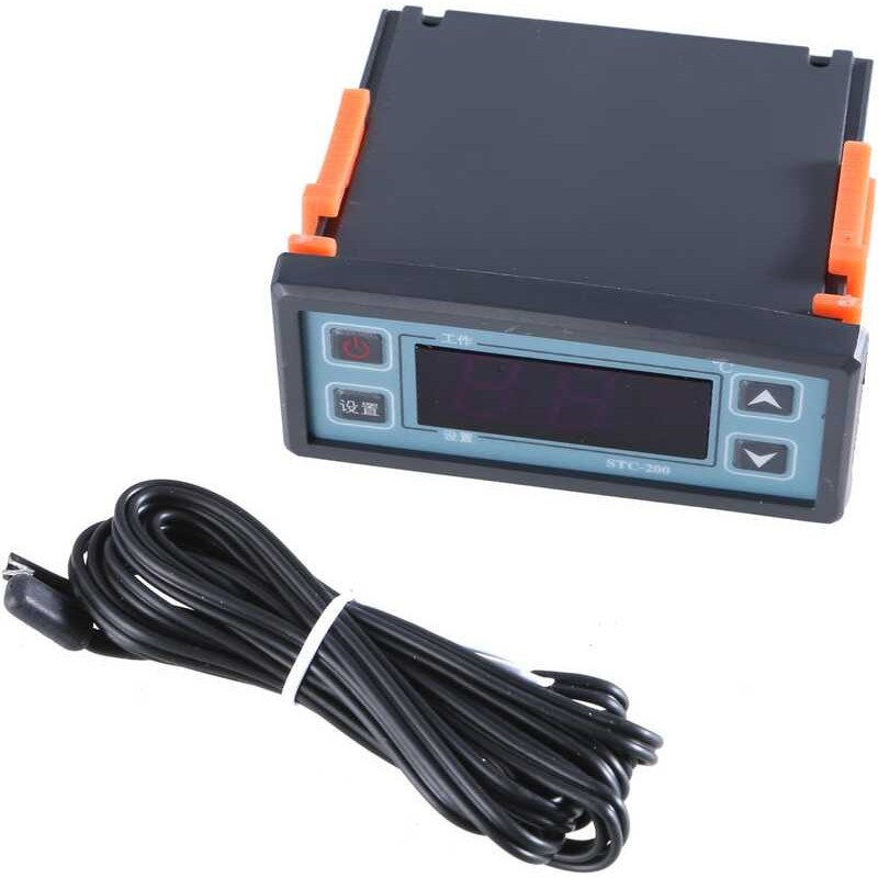Temperature Digital Display Refrigeration Heating Controller ...