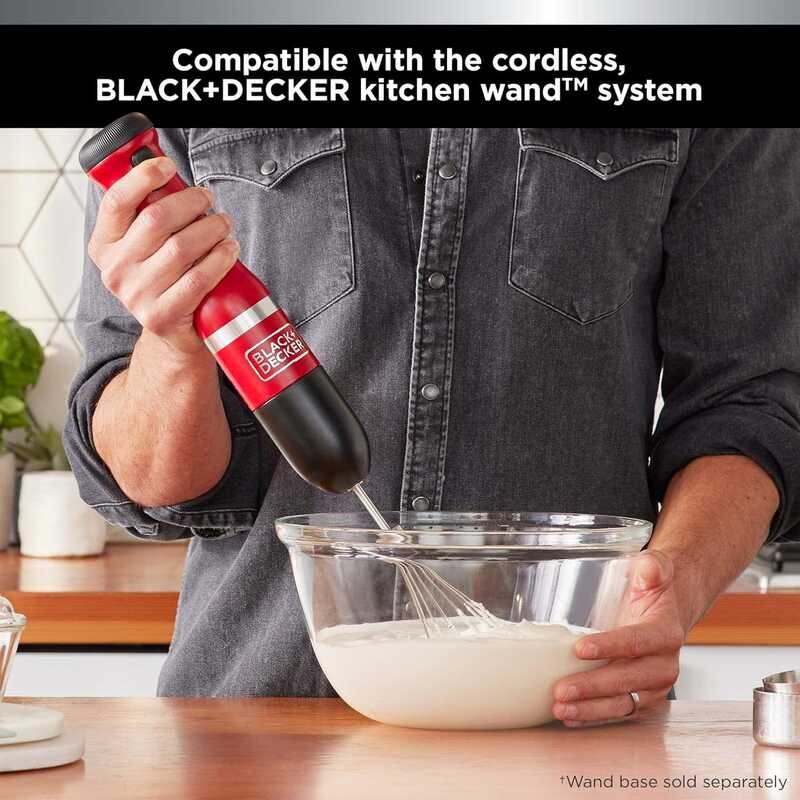 Stick BLACK+DECKER Kitchen Accessory Eggbeater, 5-speed setting ...