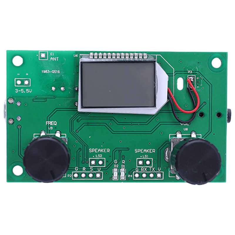 Digital 1 FM Radio Receiver Module With LCD Display Frequency ...