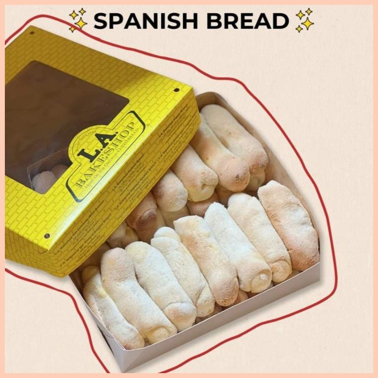 LA BAKESHOP PAMPANGA FAMOUS CHEESEBREAD AND SPANISH ROLL | Shopee ...