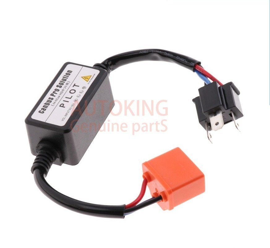 H4 LED CanBus Error Canceller Load Resistor Decoder for Headlight Fog ...