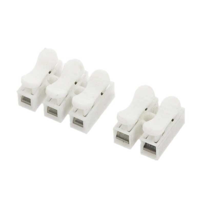 ☑♥ LED Light Fixture CH-2 0.15kg Position Wire Connector Push-Type ...