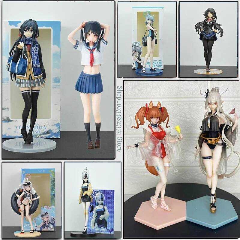 Anime Arknights Shining & Angelene Figures Seishun Love Yukinoshita ...