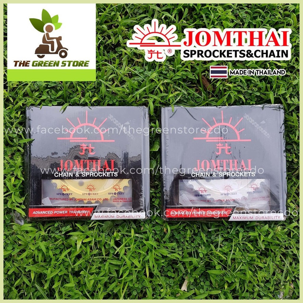 ☮ ↑ JT JOMTHAI Chain & Sprocket Set ( Fury 125R - 6 holes ) Available ...