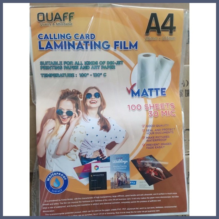 ∞ ☍ QUAFF Smooth/Matte Calling Card Films | Shopee Philippines