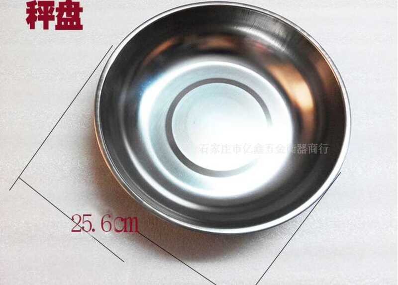 10kg Mechanical Platform Table Weighing Stainless Steel Round Plate Old ...