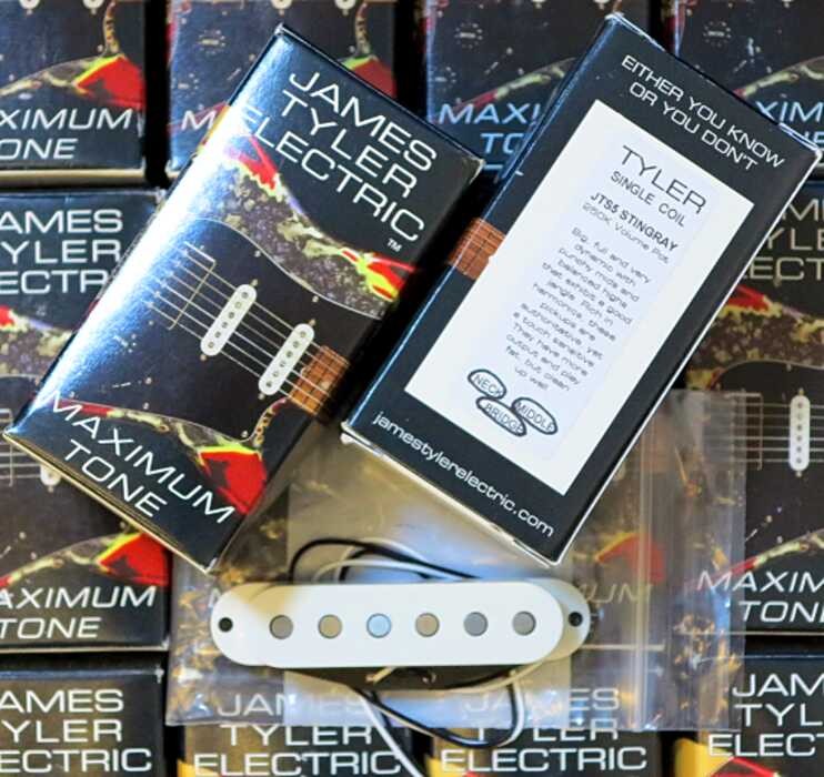 American Made High-Fidelity James Tyler JTS5 Stingray Fender Spec ...