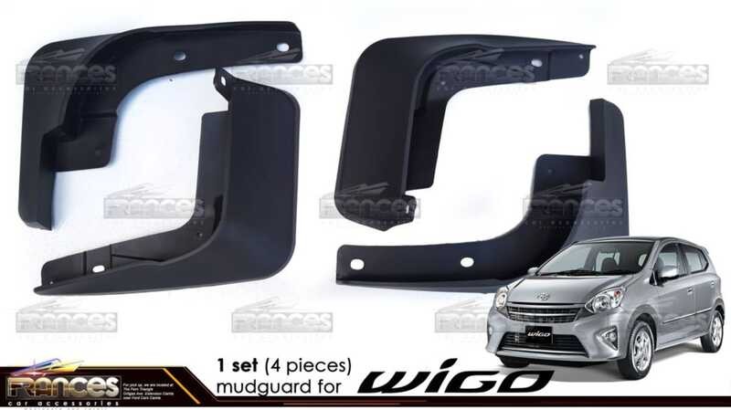 WIGO TOYOTA 2018 To 2025 OEM THAILAND MUD GUARD / MUDGUARD MUDFLAPS ...