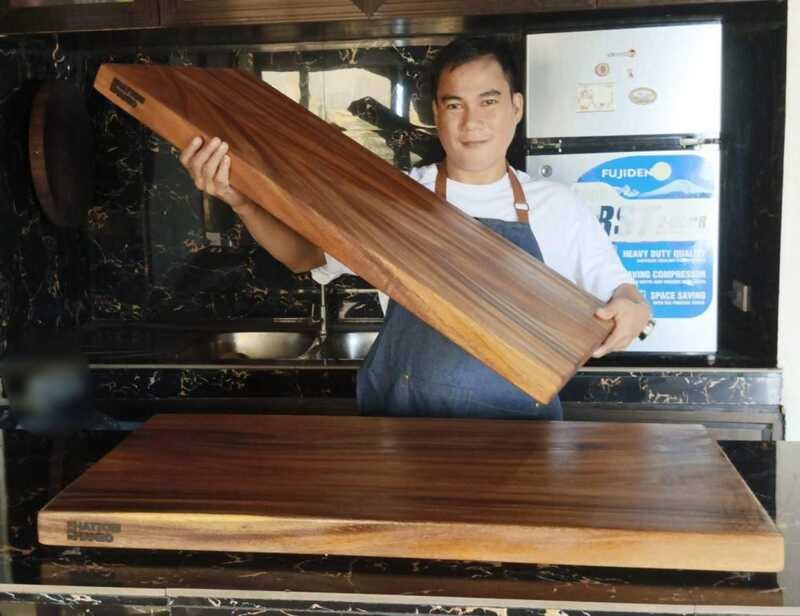 Hattori Hanzo HHNIMITZ LECHON CARRIER Xxl/ Chopping Board, Walnutthick ...