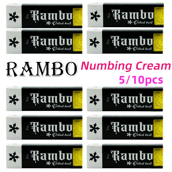 5/10PCS Rambo 75% Tattoo Numbing Cream Fast Piercing/waxing Makeup ...