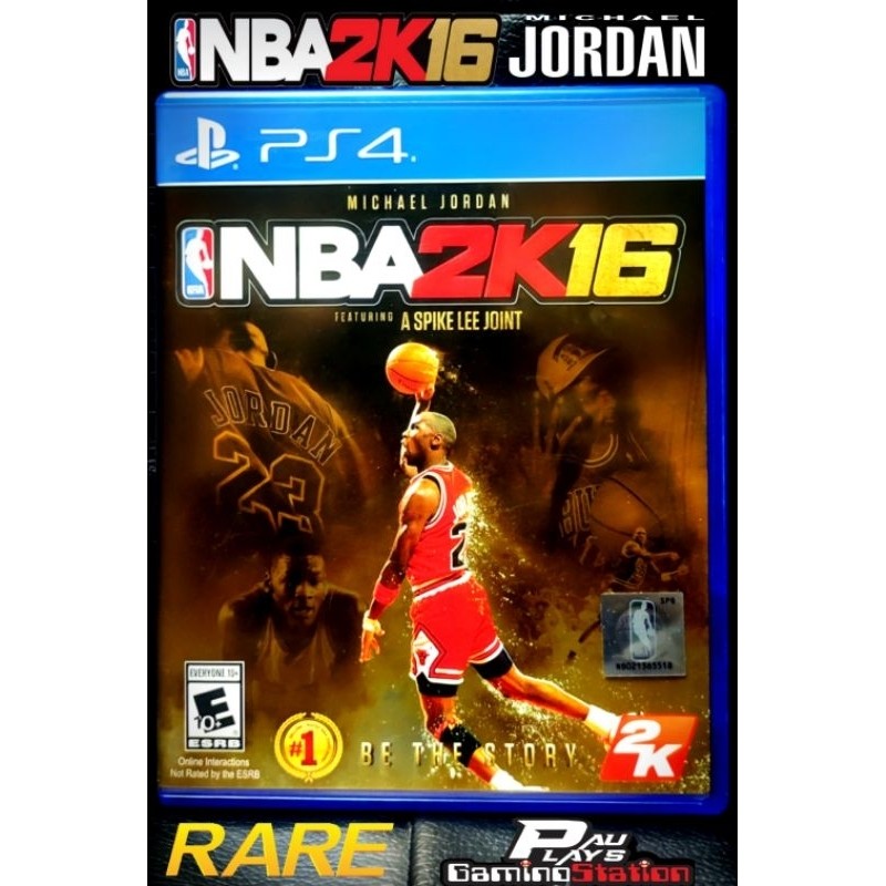 NBA 2k16: Michael Jordan Edition【Very Rare】2K Sports【R1/ALL】US Region ...