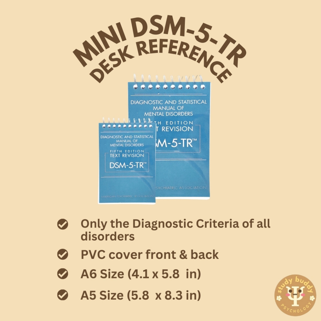 Mini DSM-5-TR Desk Reference | Shopee Philippines