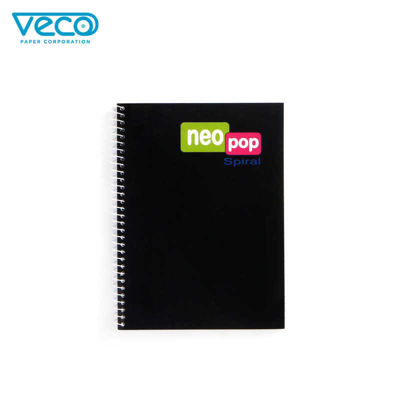 Veco Neopop Notebook Color Coding With Plastic Cover SPIRAL 80Lvs ...