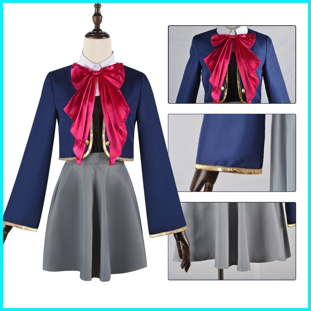 Oshi No Ko Ruby Hoshin Kana Arima Cosplay Costume adult kid School ...