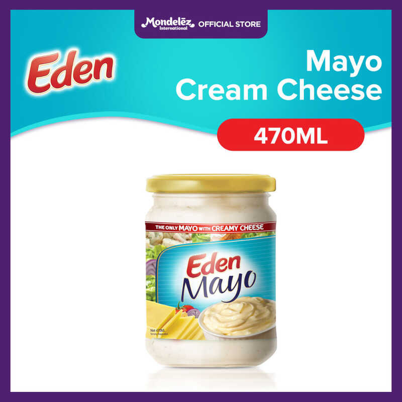Eden COD Mayo Jar - Real Mayonnaise With Cream Cheese Flavor 470Ml Rich ...