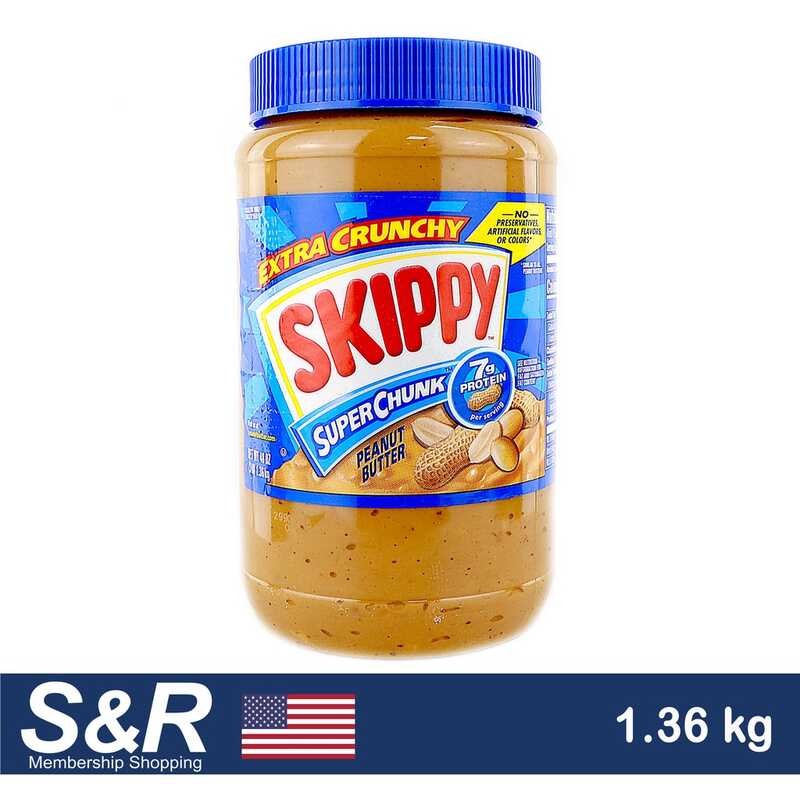 Skippy COD Extra Crunchy Super Chunk Peanut Butter 1.36Kg | Shopee ...