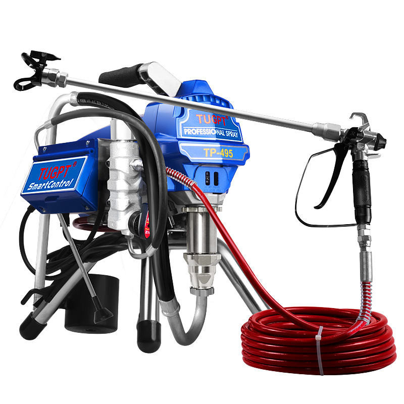 ~~ Tugpt495 Electric High Pressure Airless Sprayer Paint Latex Paint ...