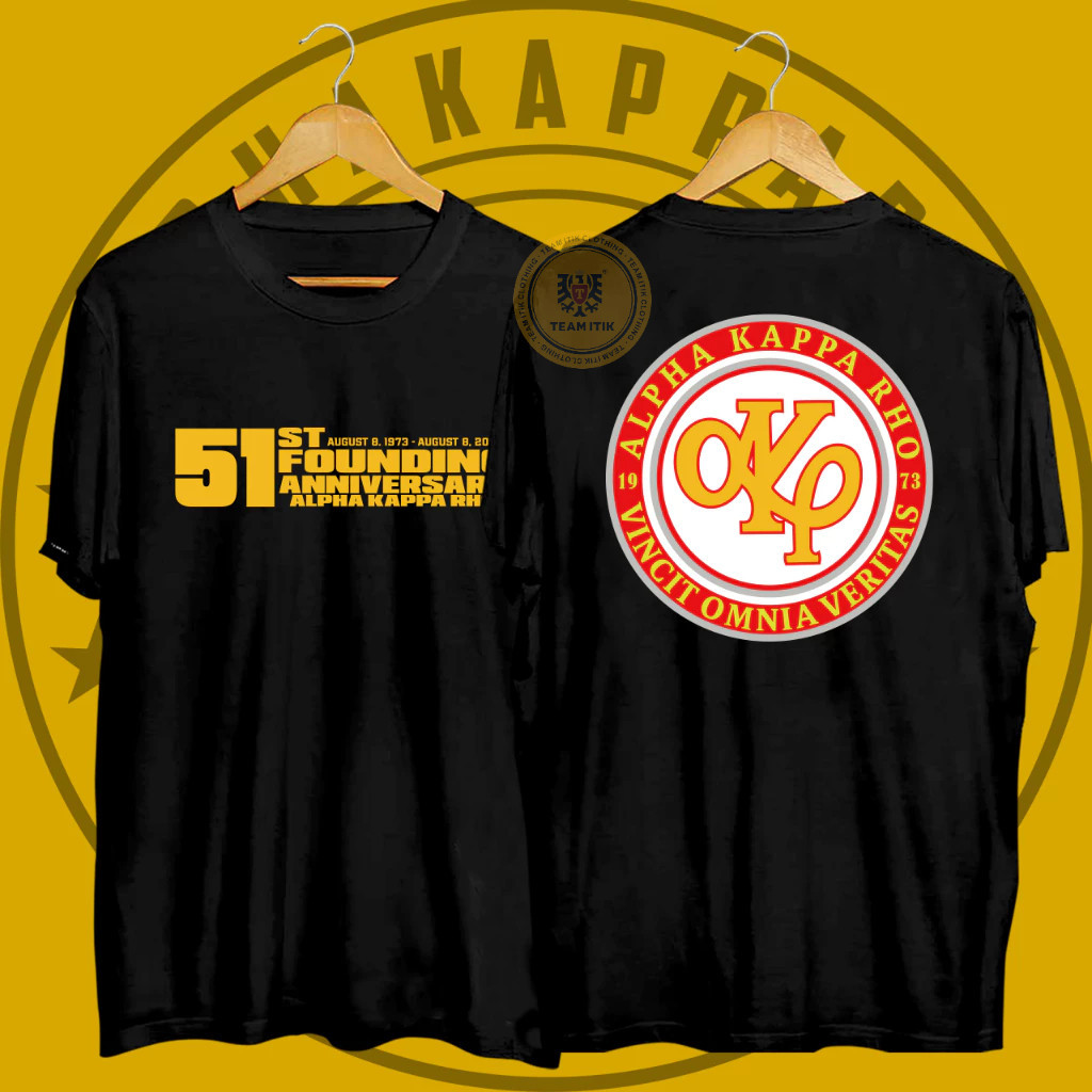 AKRHO CLOTHING V82 Alpha Kappa Rho skeprton 1973 51th Fraternity T ...