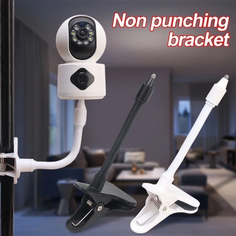 Universal Bendable Monitor Holder Clip - Webcam Stand - Camera Mount ...