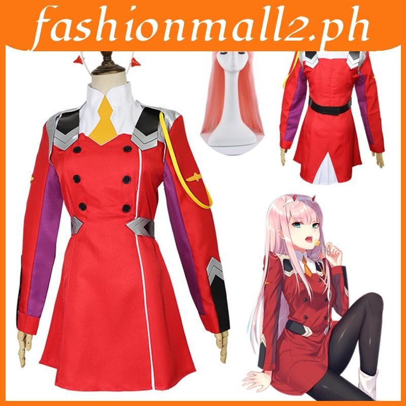 Darling Stunning In The Franxx Zero Two Red Uniform Cosplay For ...