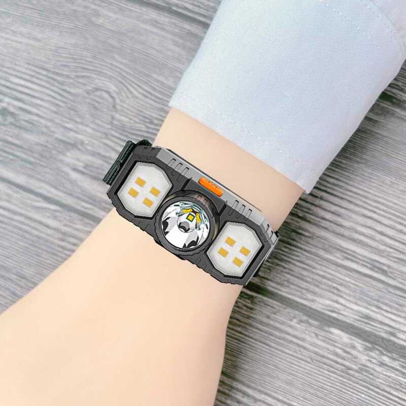 LED Portable Light Wristlight Strap Night Cycling Running Fishing Lamp ...