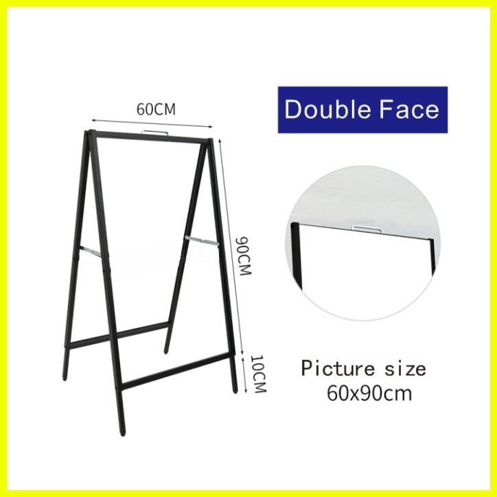 A Type Foldable Stand Signage / Floor Sign Sintra Board Menu Printing ...