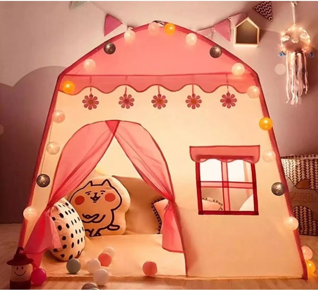 Kids Dream Play Oxford Playhouse Sy Fairy Tale Castle Tent Pink ...