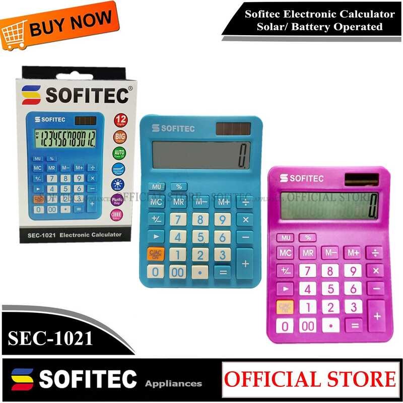 2025 SOFITEC 2 sa 1 Electronic na may Solar Panel & AAA Battery ...