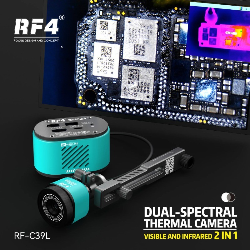 RF4 RF-C39L 4K Camera Thermal Imager Camera Dual-Spectral Analyzing Tool for Mobile Phone ...