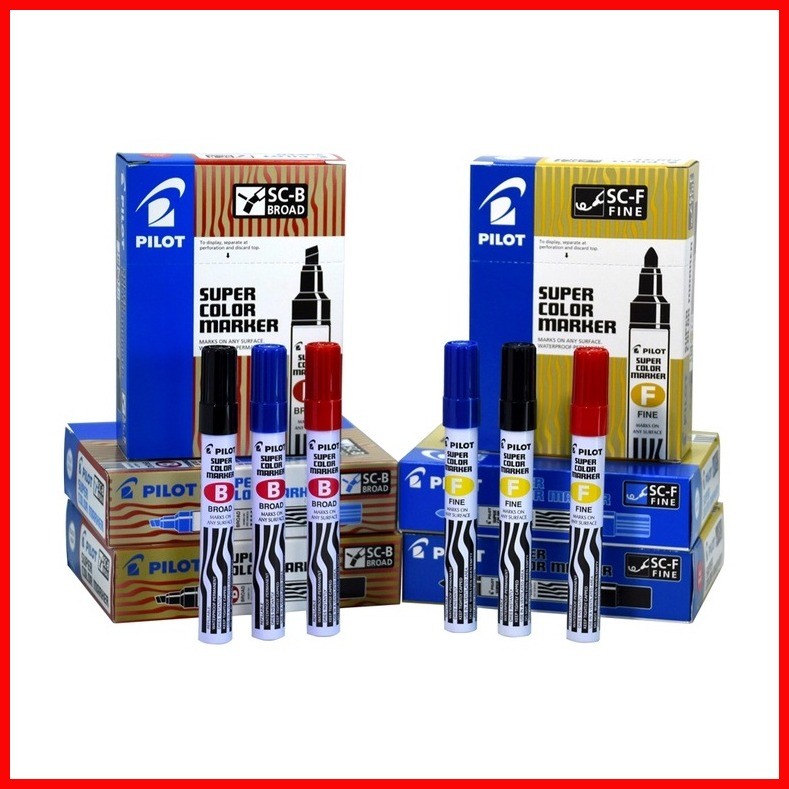 ♂ ☼ PILOT Refillable Super Color Marker (Fine/Broad) | Shopee Philippines