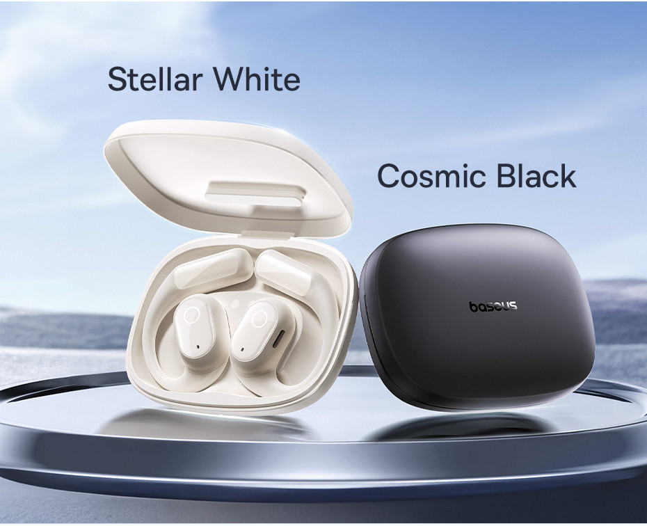 Baseus Eli 10i Fit Open-Ear TWS Earbuds Bluetooth 5.4 Wireless ...