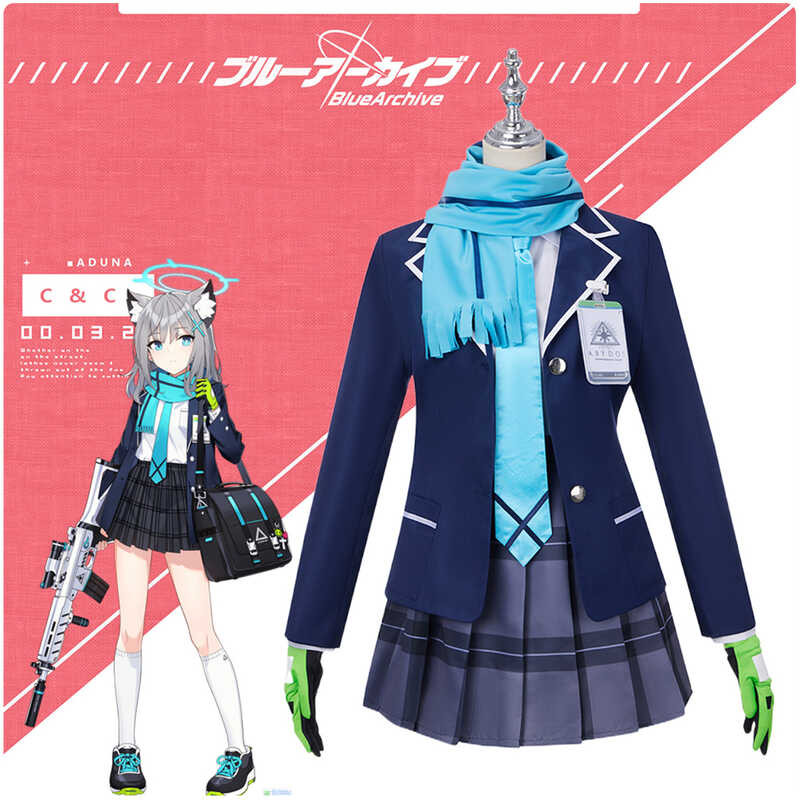 Game Blue Archive Sunaookami Shiroko Kuromi Serika Takanashi Hoshino ...