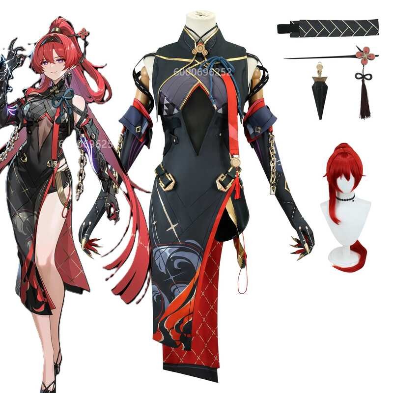 Wuthering Waves Yin Cosplay Costume Jinzhou Patroler Kababaihan ...