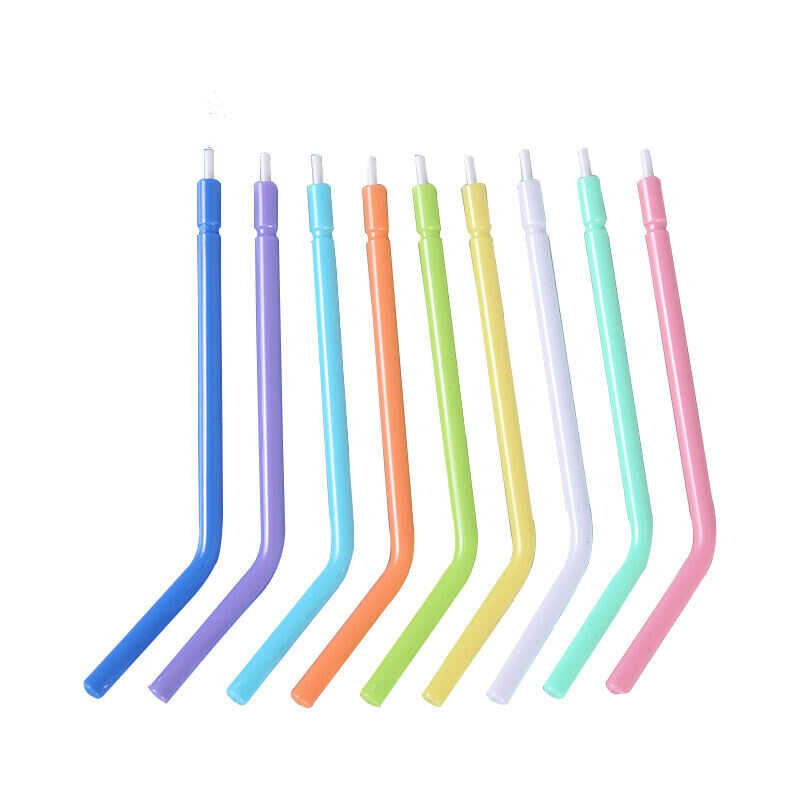 100Pcs Dental Disposable Tips Colorful Plastic Nozzles Tube For 3-Way ...