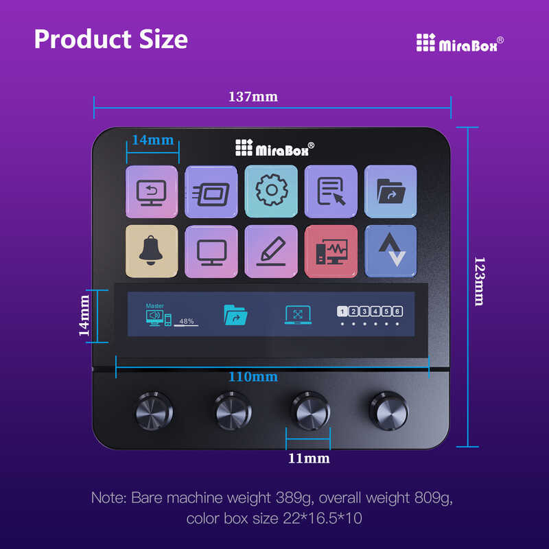 International Version N4 Stream Deck Visual Live Streaming Control ...