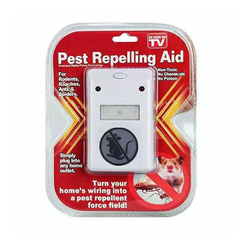 Pest Reject Pro Ultrasonic Repeller Home Bed Bug Mites Roaches Spider ...