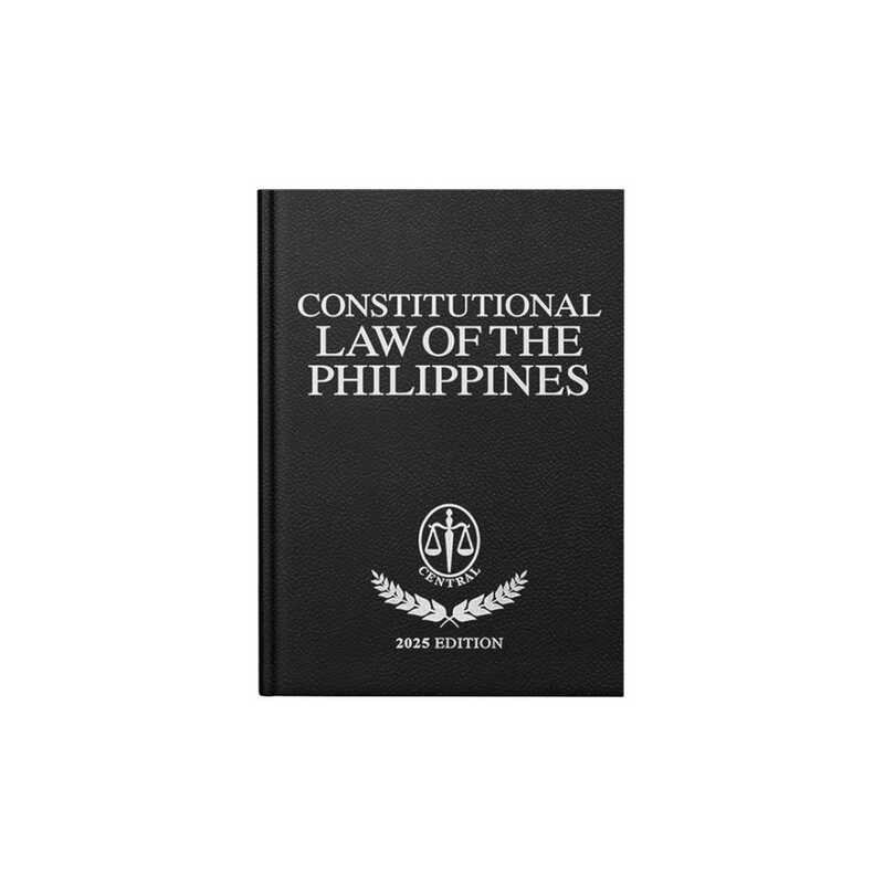 Constitutional Law Of The Philippines (Codal) (2025) By CBSI Editorial ...