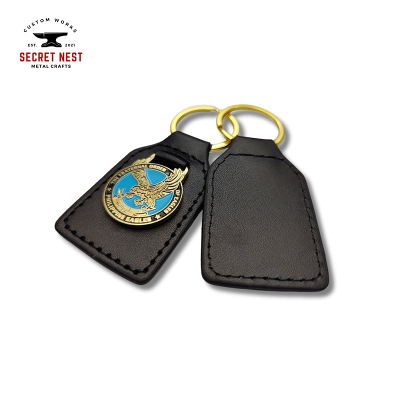 SECRET NEST The Fraternal Order of Eagles Philippine Eagles (TFOE PE) Leather Keychain | Shopee ...