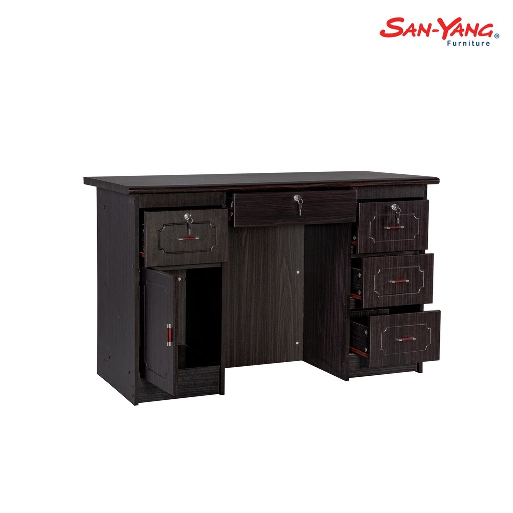 San-Yang Office Table 408203 (Choco) | Shopee Philippines